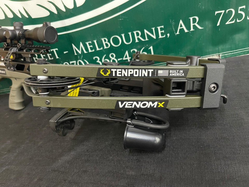 TenPoint Venom X Crossbow Moss Green Package AUTHORIZED DEALER Brand ...