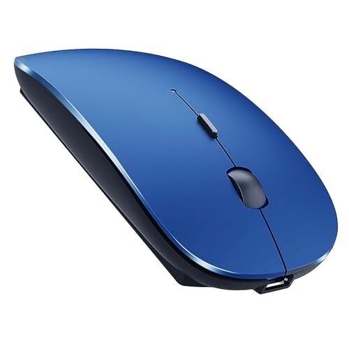 Rechargeable Bluetooth Wireless Mouse for Computer Chromebook Windows ...
