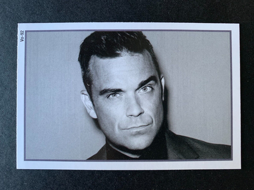 MUSIC UK POP STAR ROBBIE WILLIAMS ROOKIE CARD FRENCH EDITION 90's | eBay
