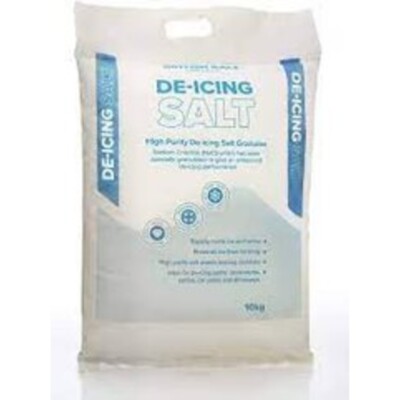 Bag of Salt De Icing Gritting Snow & Ice Defrost Road Drives Paths 100 ...