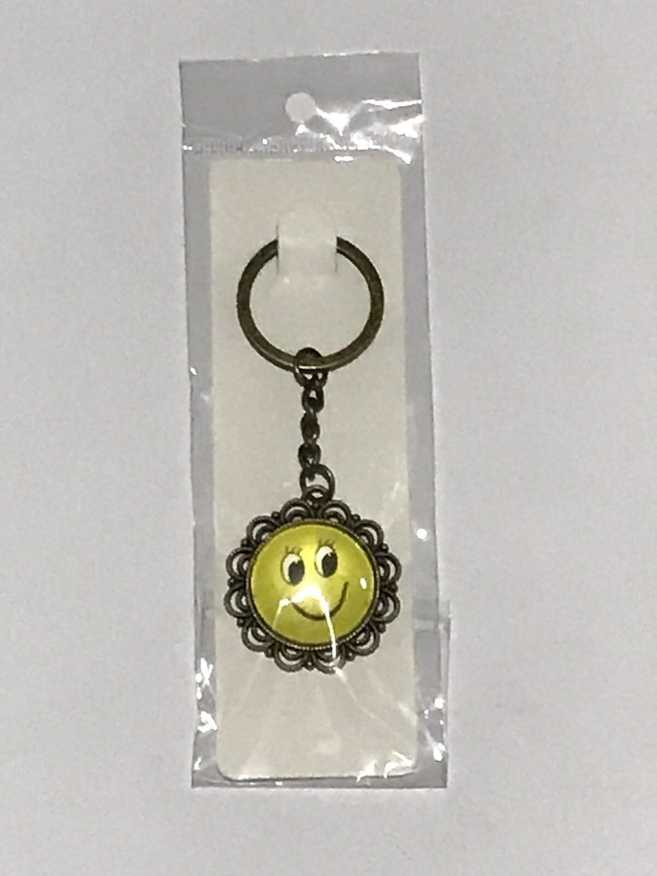 ONE Happy Face Key Chain Ring Cars & Trucks Souvenirs | eBay