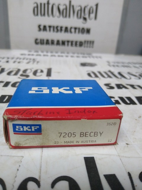 SKF 7205 BECBY - Bearing 40 Contact Angle Universal Matching 25x52x15mm ...
