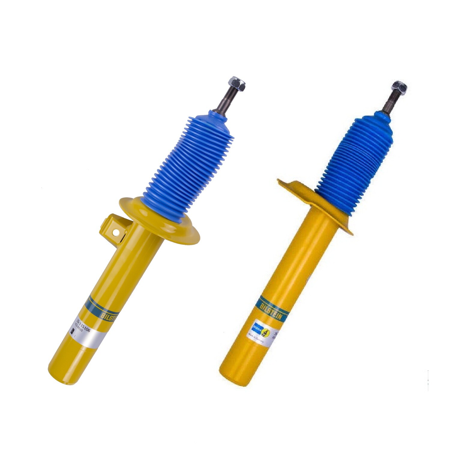 NEW Pair Set of 2 Front Bilstein B8 Performance Plus Struts For BMW E46 ...