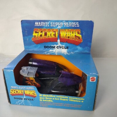 *Mattel Marvel Secret Wars Doom Cycle COMPLETE - Vintage 1984 Opened ...