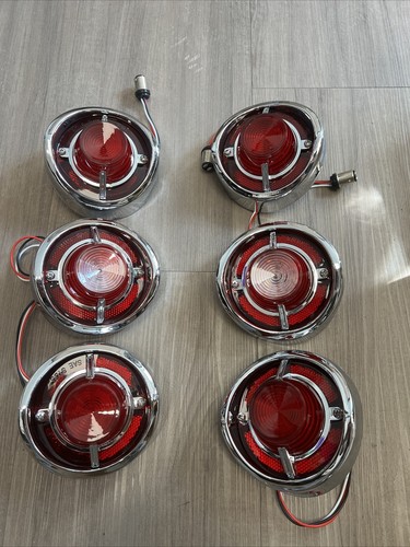 1962 Impala Ful-Size LED Tail Light & Back up lens Assembly Set | eBay