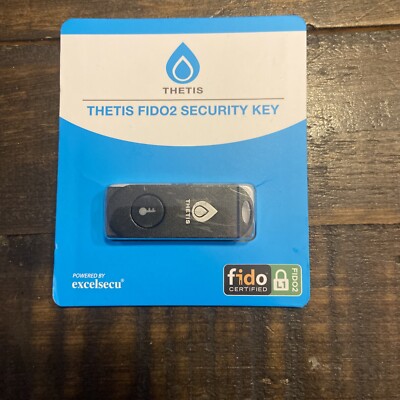 Thetis FIDO2 Security Key Fingerprint USB A, Two Factor Authenticator ...