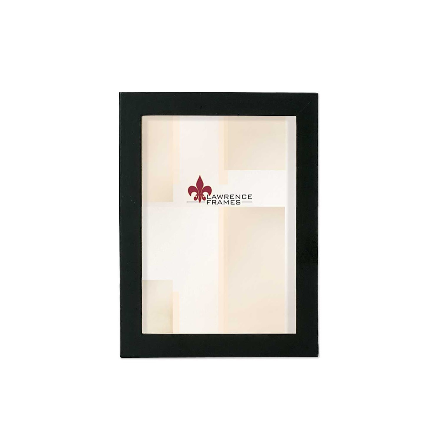 Lawrence Frames Wood Gallery Picture Frame Black 2w X 3h In. for sale ...