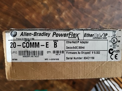 New Allen-Bradley 20-COMM-E Ser B Ethernet/IP Adapter Open Box | eBay