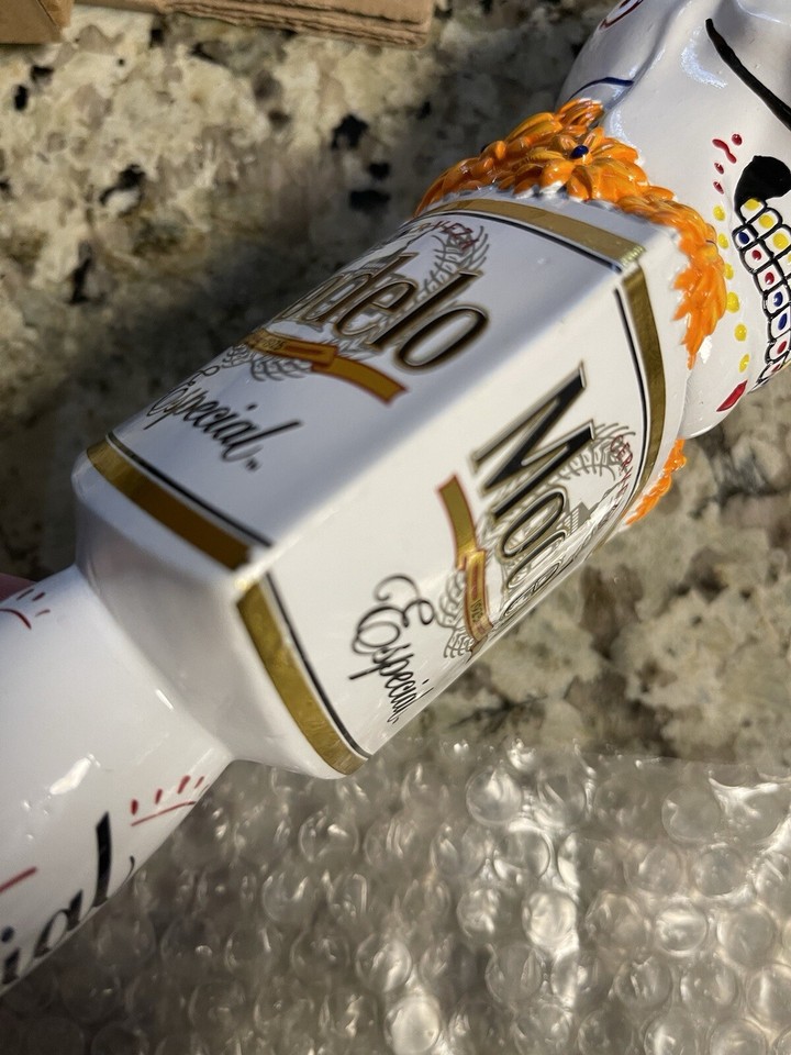 Modelo Especial Sugar Skull Beer Draft Tap Handle 10 1/4" **READ ...