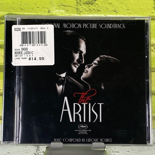 The Artist Ludovic Bource Audio CD Soundtrack Standard Jewel Case New ...