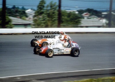 1968 LANGHORNE SPEEDWAY PA KURTIS 4000 OFFY, CHEV V-8 DIRT SPRINT CAR ...