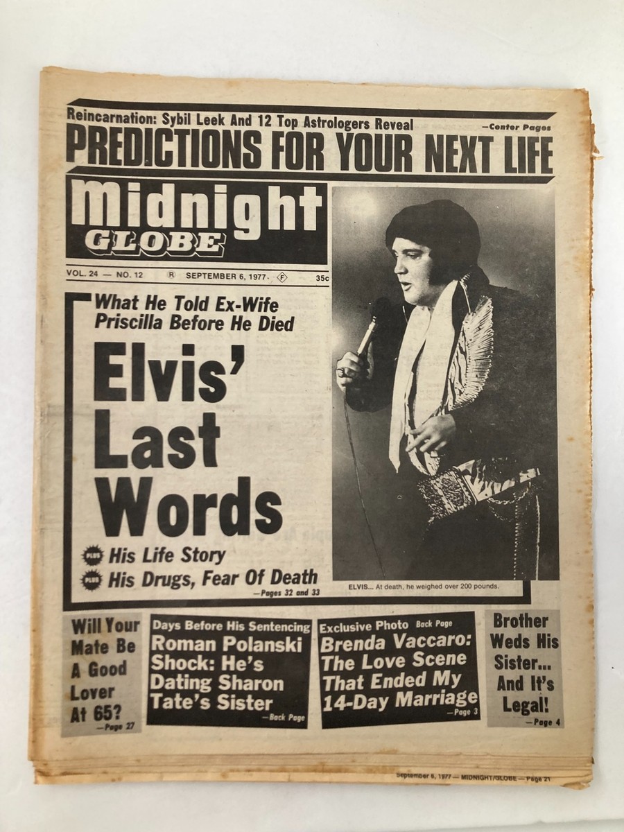 Elvis Presleys Last Words Elvis Presley’s Haunting Last Words: