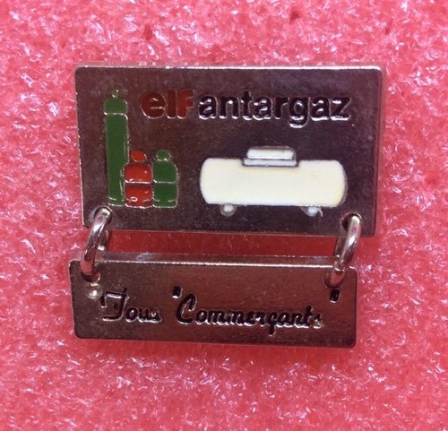 T11 Pins ELF ANTARGAZ Tous Commerçants Pétrole Gaz Hydrocarbures Lapel ...