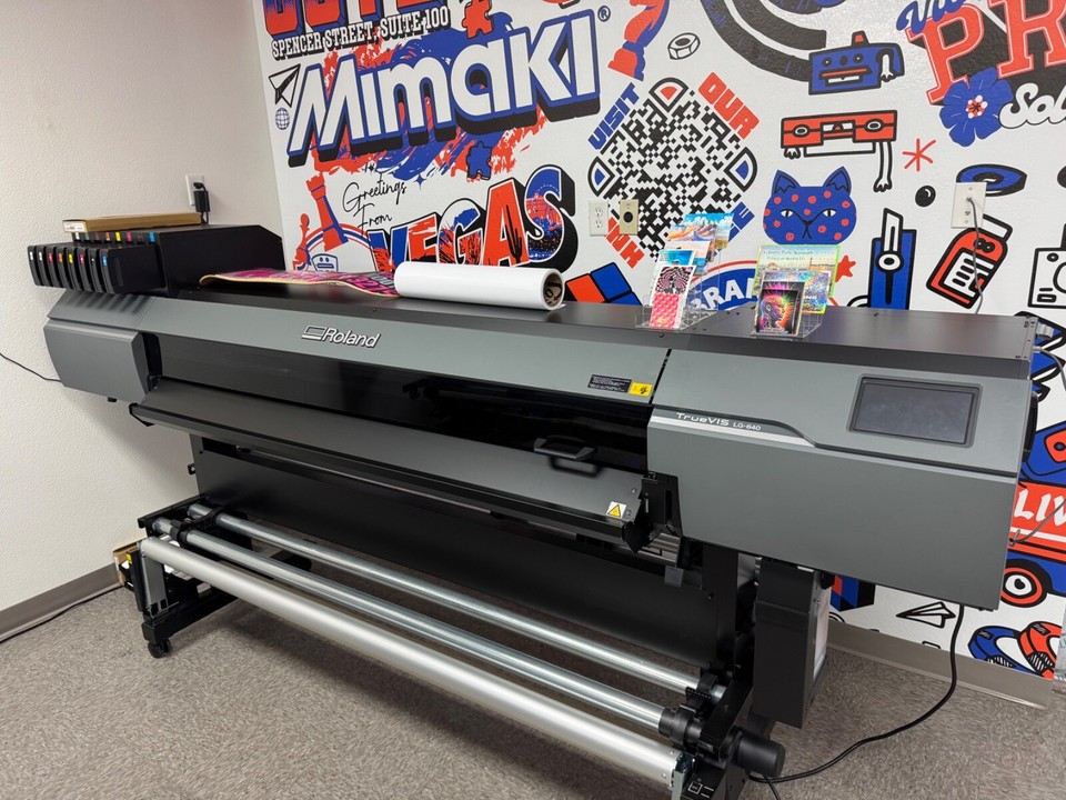 Roland LG-640 UV Printer/ Cutter- Showroom Special! | eBay