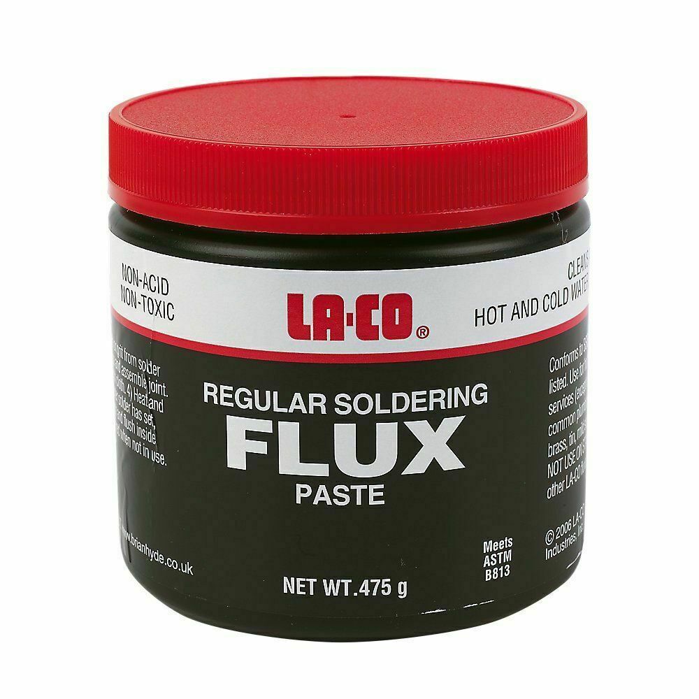 COIL OF LEADED SOLDER WIRE LEAD-FREE LACO FLUX POWERFLOW FLUX EVERFLUX ...