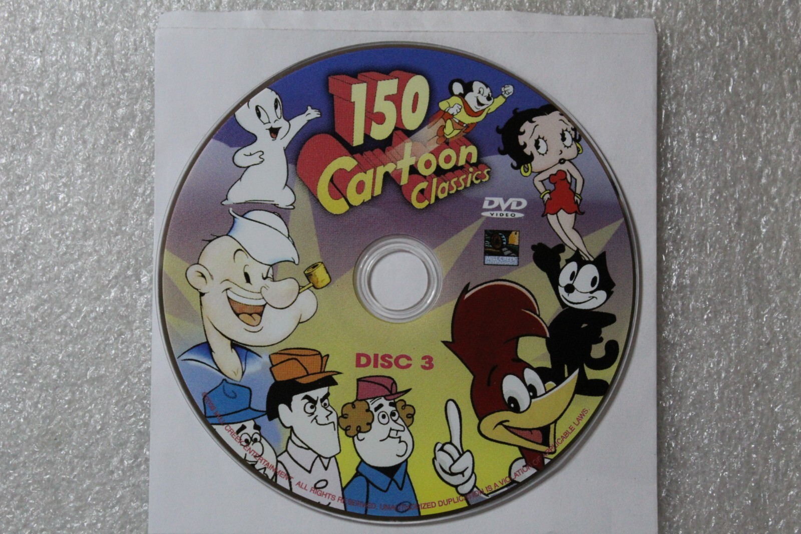 150 Cartoon Classics Disc 3 Of 3 DVD (Single DVD Not Full Set) | eBay