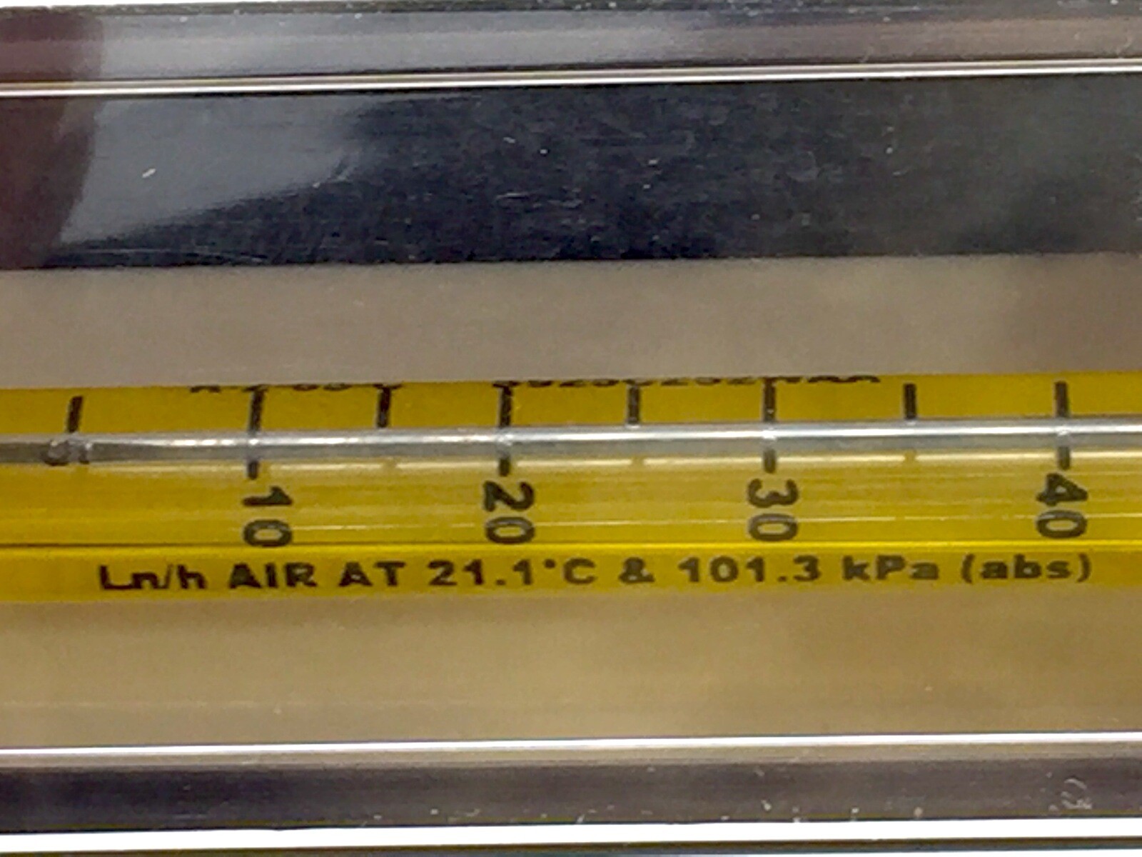 Brooks SHO-RATE 1350E Sho-Rate Low-Flow Glass Tube Area Meter 200 Psig ...