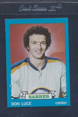1973/74 Topps #038 Don Luce Sabres NM *119 | eBay