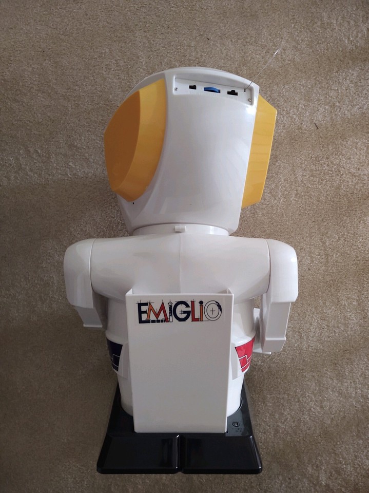 Vintage Emiglio Radio Control Big Toy Robot - GP Toys w/ Original Box ...