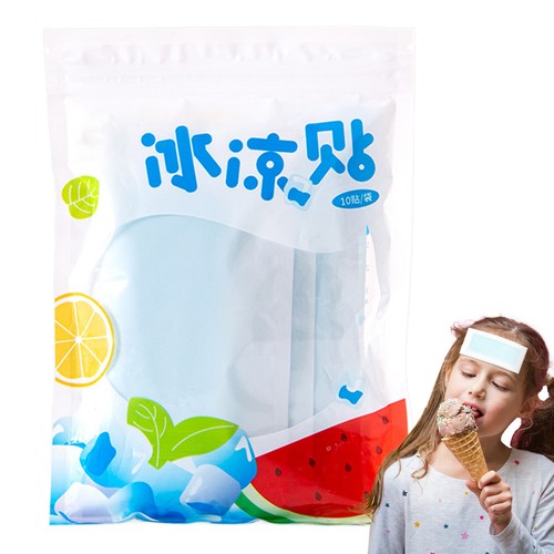 10PCS Cooling Patch Hot Weather Relief Fever Patch For Kids Forehead | eBay