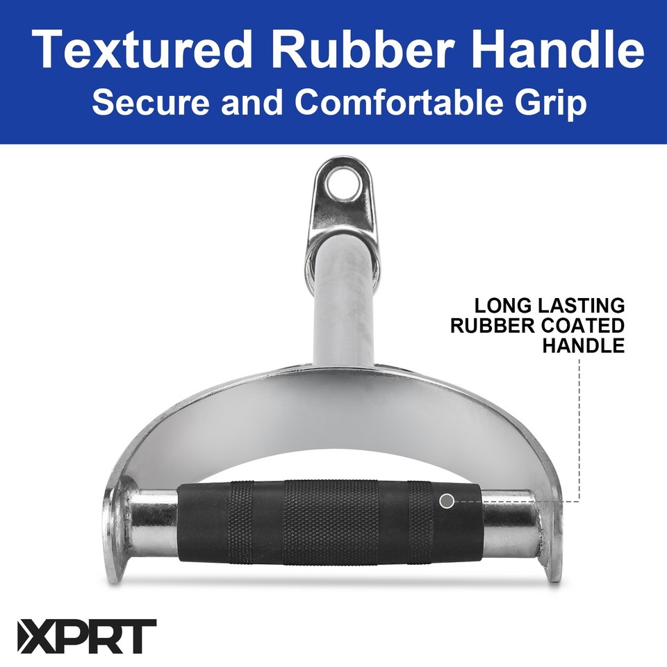 XPRT Fitness 34’’ PRO LAT Neutral Grip Pulldown Attachment Overhand ...