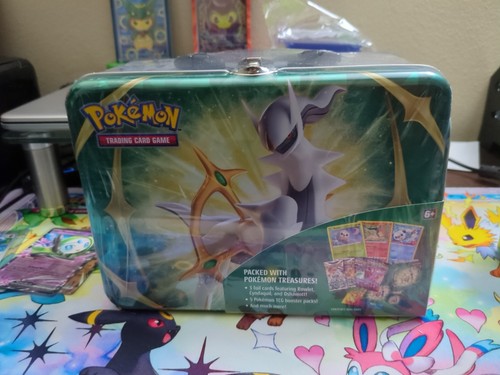 Pokemon Arceus Collectors Chest Tin TCG Sealed | eBay