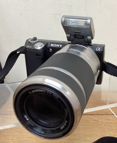 Sony NEX-5N Compact Digital Camera OSS 18-55mm E3.5-5.6 + 55-210mm E4.5 ...