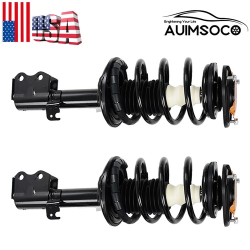 Pair Front Complete Struts w/ Coil Spring Assembly For 2004-2009 Toyota ...