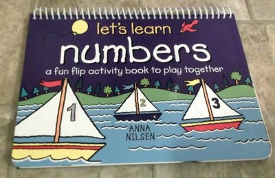 Let's Learn Numbers A fun flip spiral Counting activity book by Anna ...