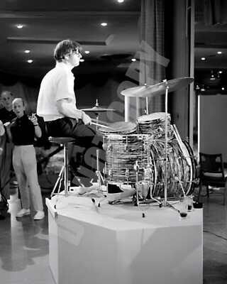 FEBRUARY 1964 Ringo Starr Beatles On The Ed Sullivan Show Rehearsals ...