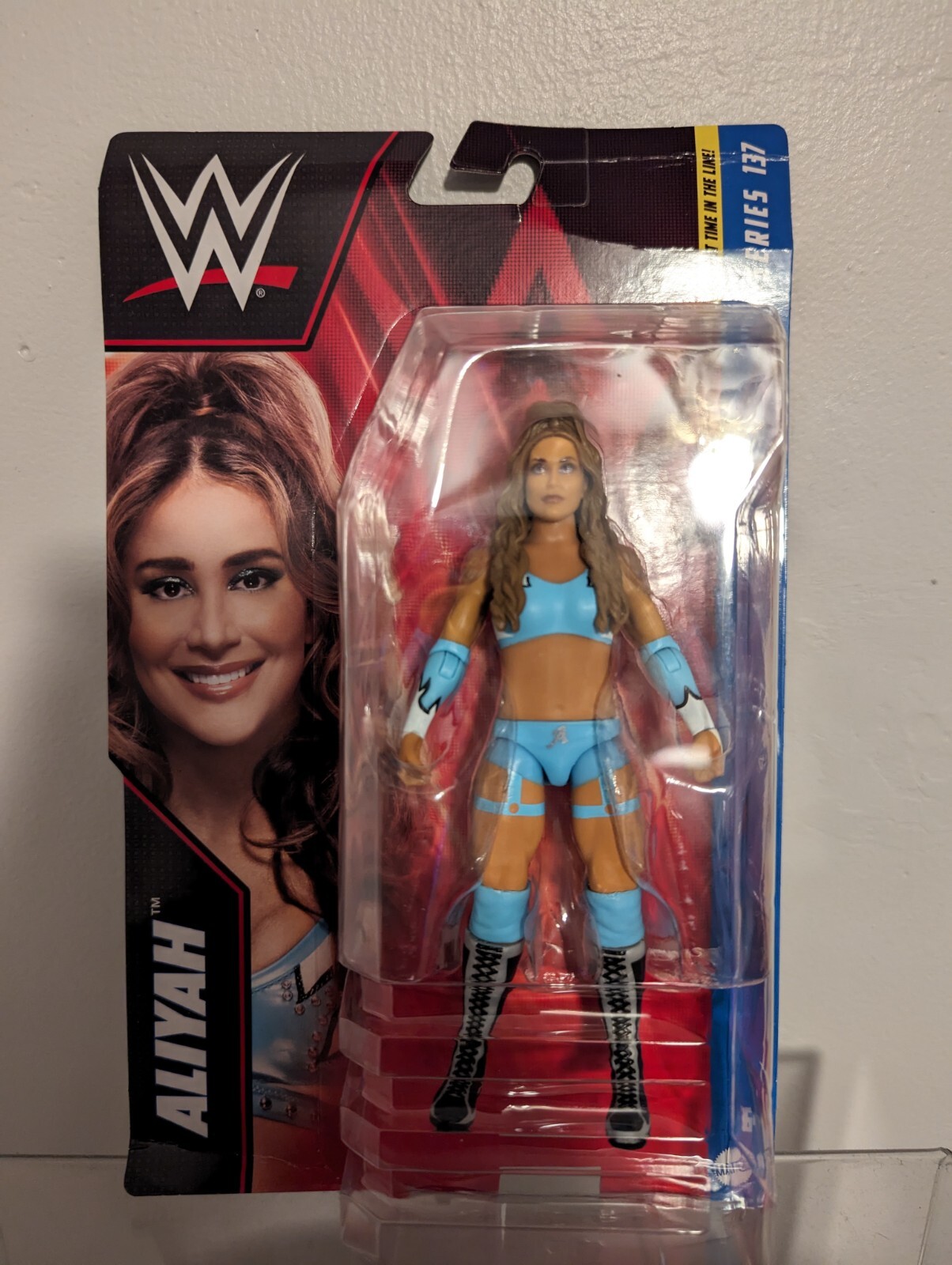 Aliyah WWE Series 137 First Time in Line Mattel Wrestling Figure | eBay