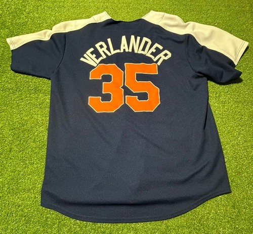 Detroit Tigers Jersey Mens Large Justin Verlander #35 General ...