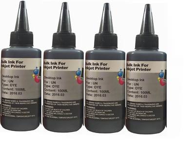 400ml Black refill ink for Epson EcoTank ET-2500 ET-2550 ET-4500 ET ...