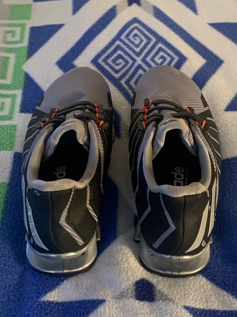 Size 8 - adidas Springblade Black/Grey/Metallic Silver for sale online ...