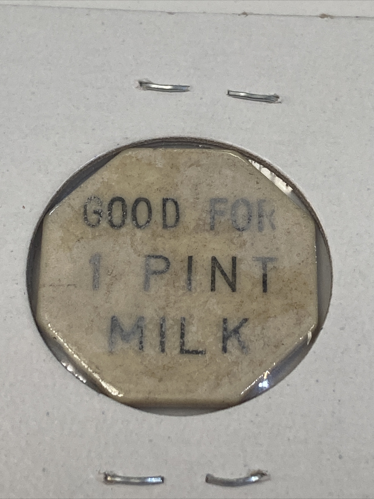 Token Independent Creameries Ltd. 1 Pint Milk Dairy Coin Token P20 | eBay
