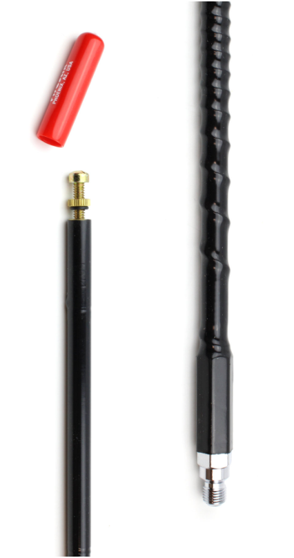 Firestik FG3-648-B 3' No Ground Plane CB Antenna Complete Kit w/Tip ...