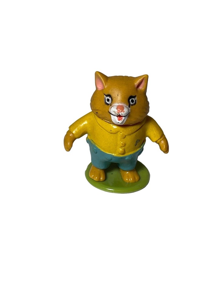 Vintage Playskool Richard Scarry Puzzletown Huckle Cat Figure ...