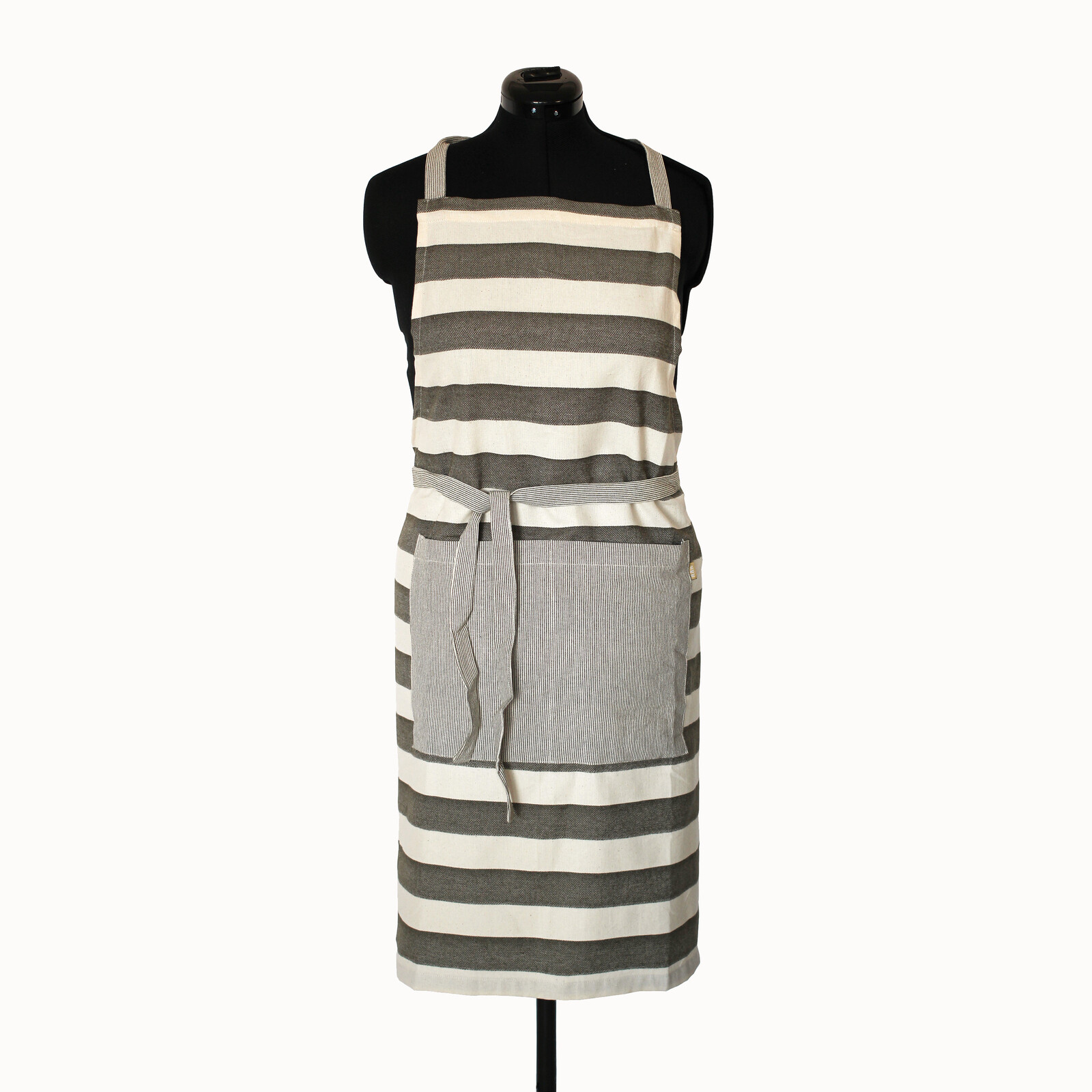 Raine & Humble Standard Stripe Apron 80x90cm Cotton Adjustable w ...