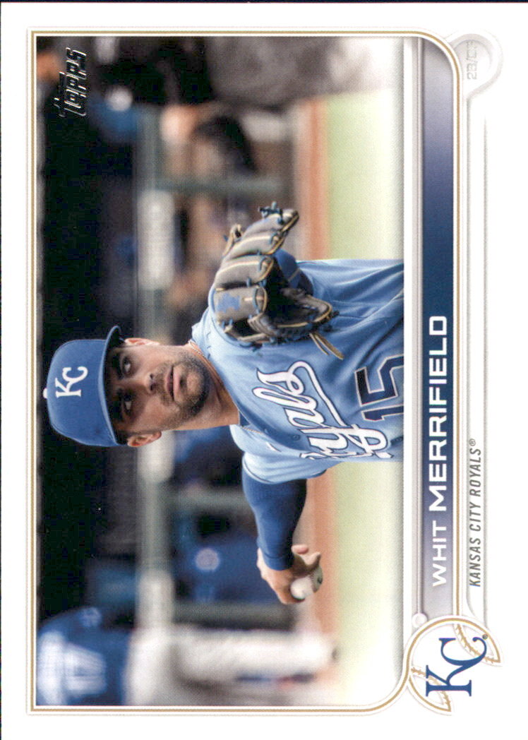 2022 Topps #245 Whit Merrifield Kansas City Royals MLB Baseball Card NM ...