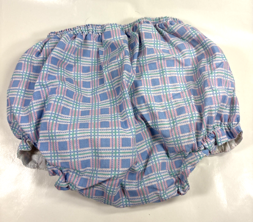 Vintage Plastic Baby Pants Diaper Cover 14-18 lbs Philippines Blue Pink ...
