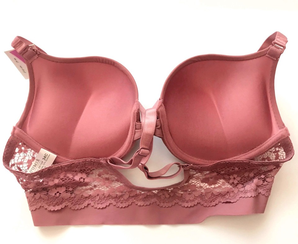 ILYS Front Closure Super Super Push Up Convertible Bra 32B,34B,38B,34C ...