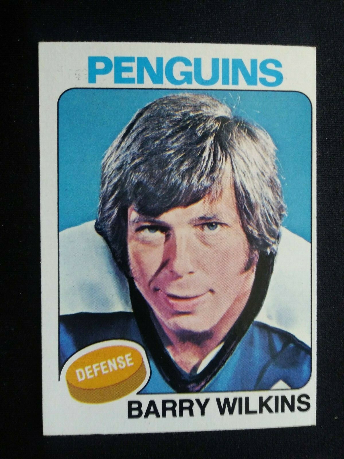 1975-76 Topps Hockey Card # 148 Barry Wilkins - Pittsburgh Penguins | eBay