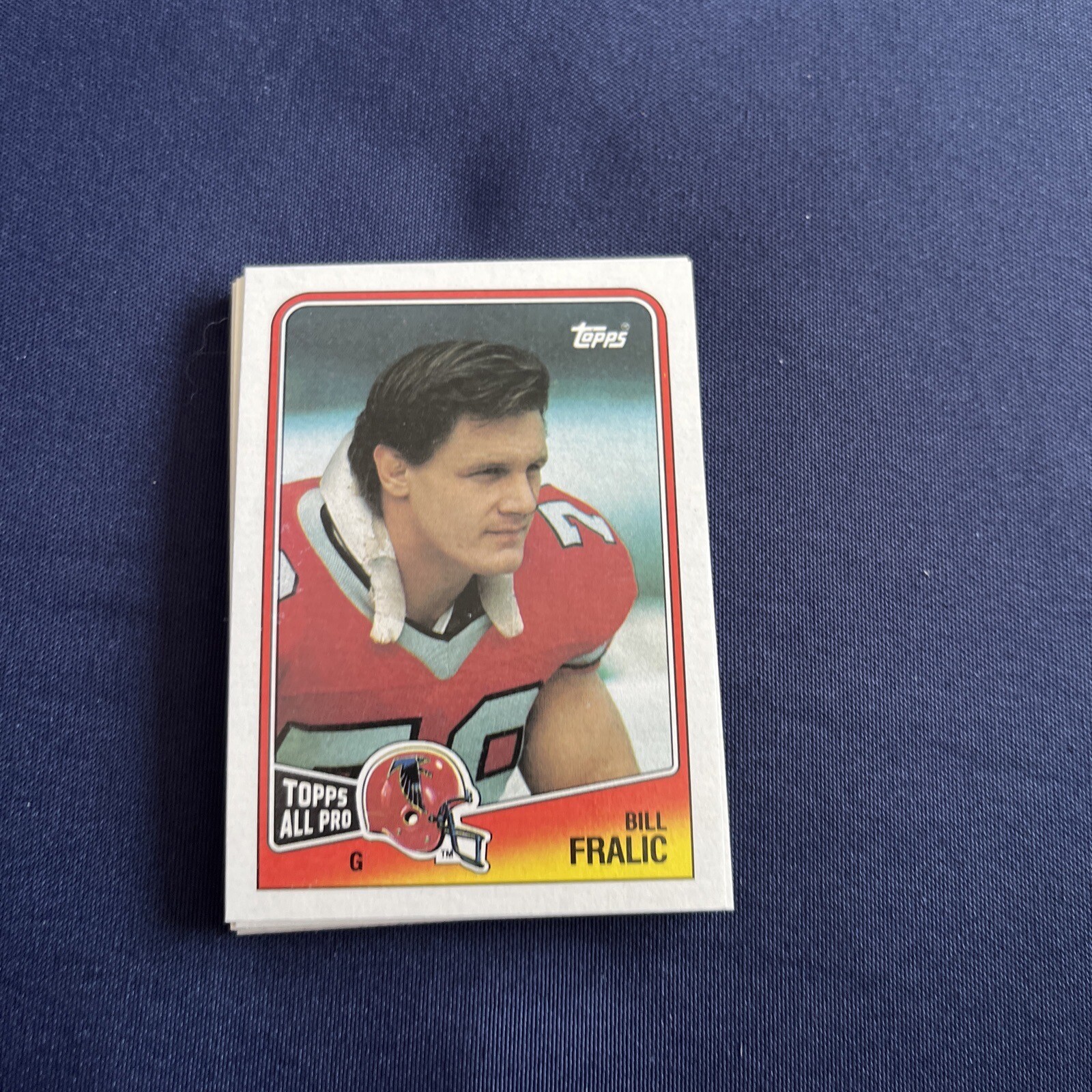 1988 Topps Football #388 Bill Fralic Atlanta Falcons All Pro | eBay