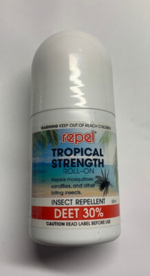 Repel Tropical Strength Insect Repellant (30% DEET) Roll On 60ml | eBay