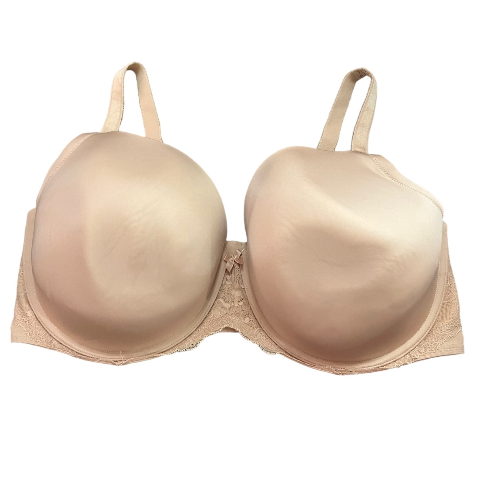 TORRID BEIGE BRA 42F PLUS SIZE 42 F NUDE TAN T-SHIRT … - Gem