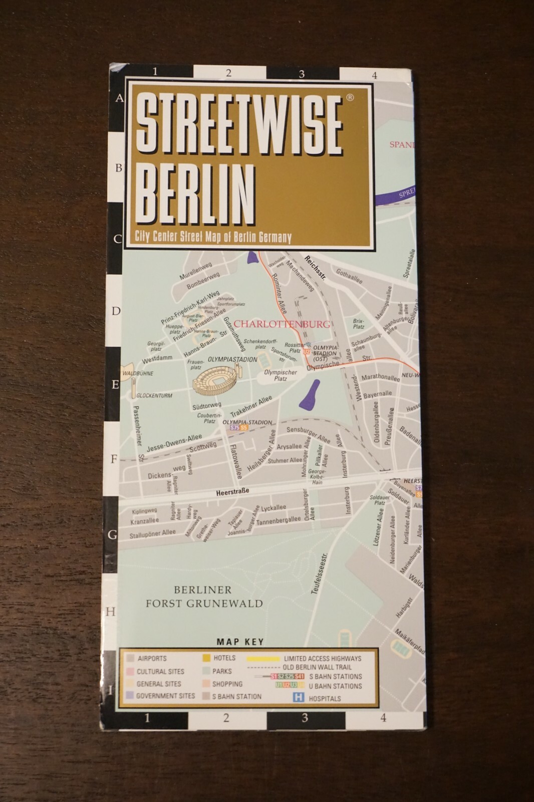 Streetwise Berlin Map: Laminated Road Map of Berlin 2011 | eBay