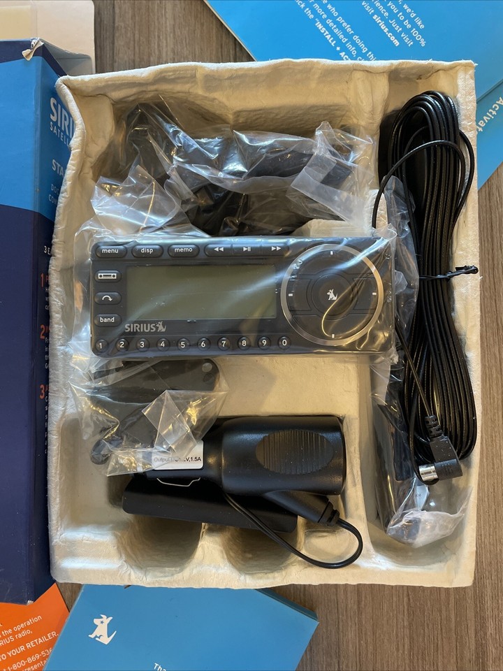 Sirius XM Starmate 5 Satellite Radio Receiver & Vehicle Kit ST5TK1 NEW ...