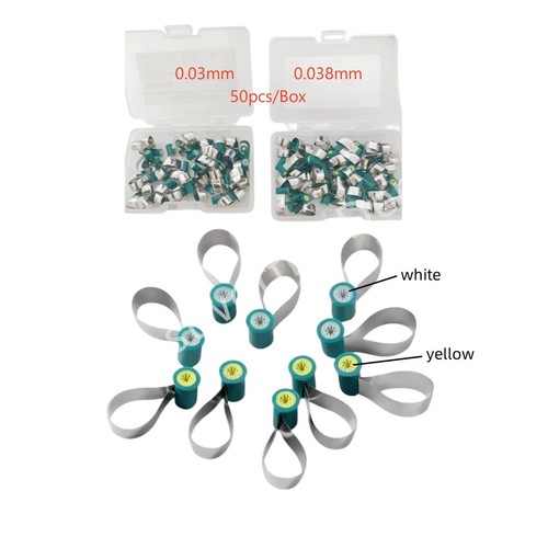 M6 Dental Soft Reel Type Matrix Bands Contoured Matrices Anatomically ...