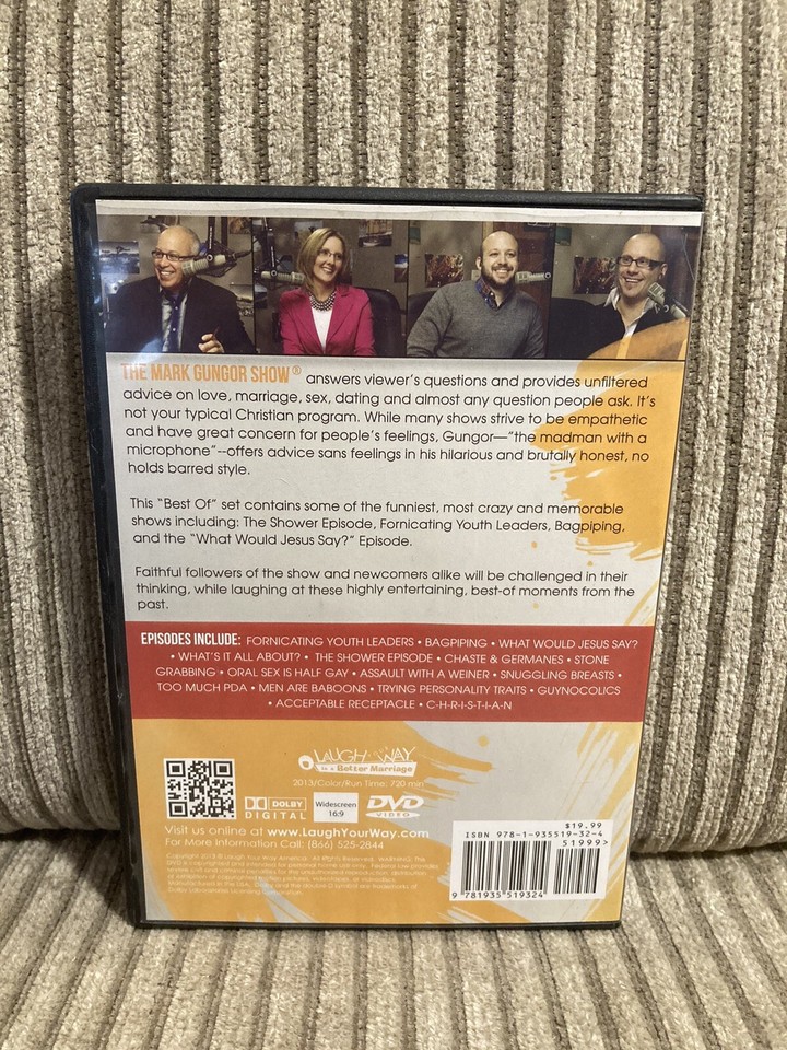 The Best Of The Mark Gungor Show 4 Disc DVD Set Rare OOP Phil Gungor ...