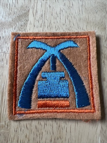 Camp Fire Girls FIRE TENDER EMBLEM Patch Award Felt Badge Campfire Girl ...